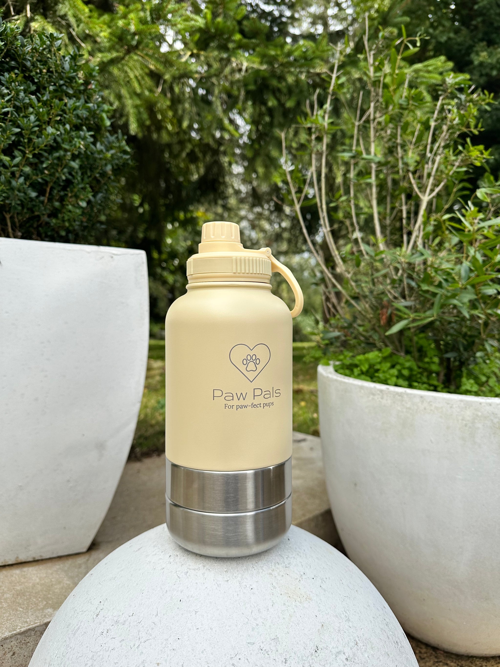 Vanilla Yellow Walkies Bottle – Paw Pals